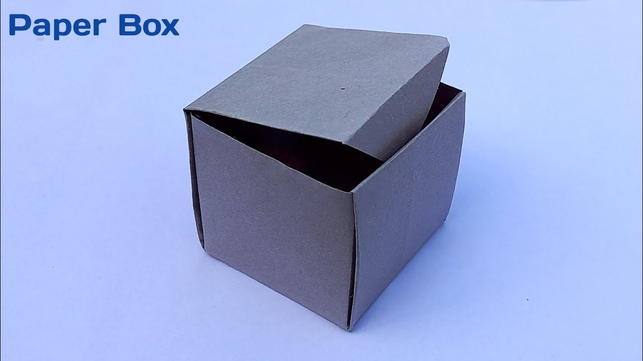 DIY - How To Make Paper Box | Paper Gift Box Origami | Origami Paper ...