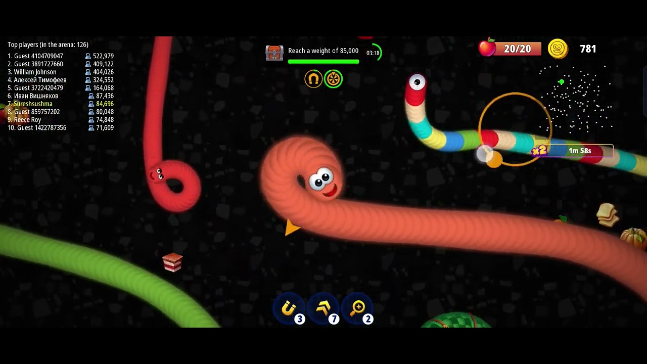 worm fight in 7 min😈😈😈 - YouTube