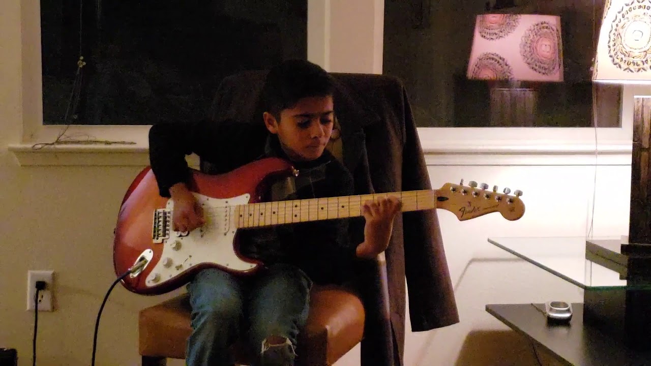 Iron Maiden - Fear of the Dark cover by Advik Gupta - YouTube