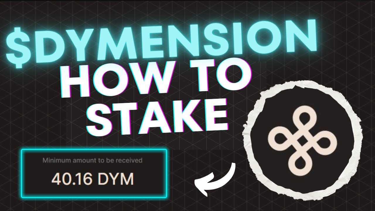 Dymension Dym Airdrop How To Stake Dym To Earn More Airdrops Youtube