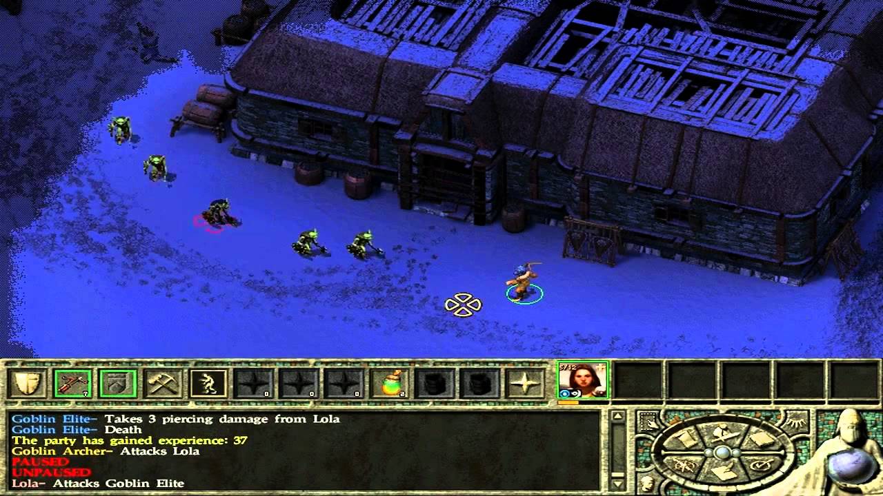 Icewind Dale 2 solo walkthrough part 5: Battle of Targos - YouTube