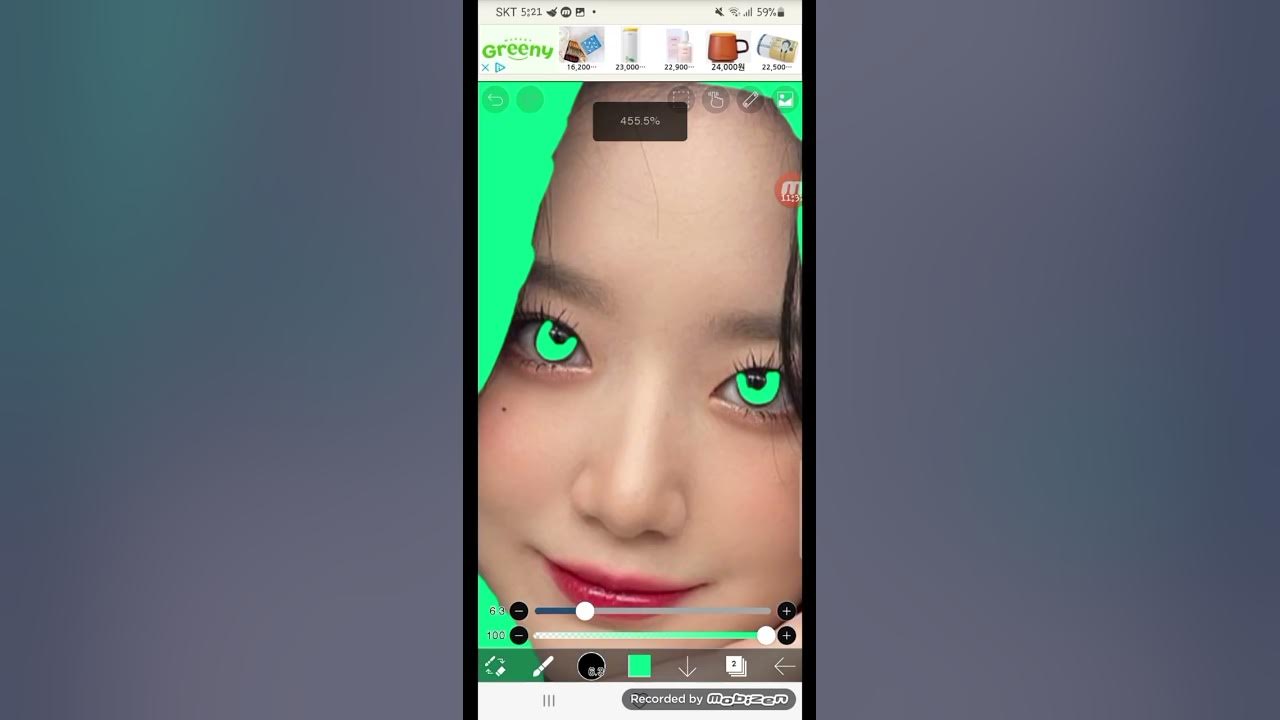 여자아이들 슈화 초록 민트색 염색 💚♡~ Youtube