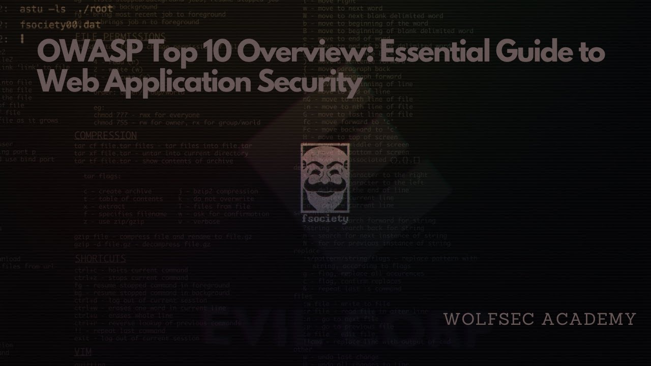 OWASP Top 10 Overview: Essential Guide to Web Application Security ...