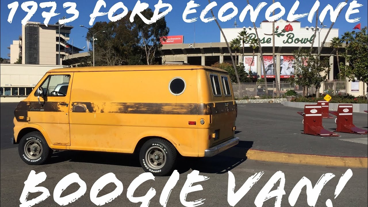 1973 Ford Econoline 100 Old School Custom Boogie Van - Seventies Time ...