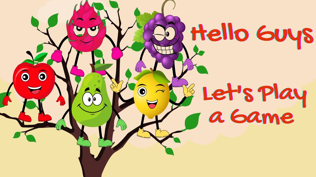 Learn Fruits | Fruits game | Fruits for Toddler | Fruits for kid | Fun ...