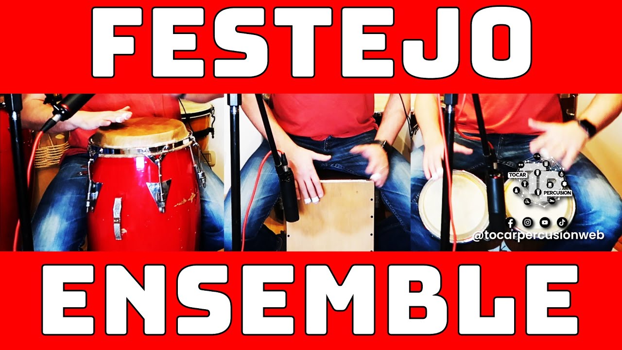 Percusión para todos | Aprendé a Tocar el Ritmo FESTEJO en Congas, Cajón y Bongó - Tutorial ...