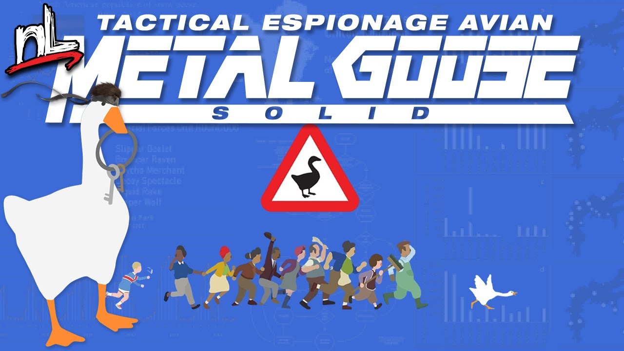 Metal Goose Solid! (Untitled Goose Game highlights) - YouTube