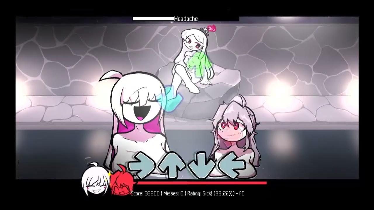 Fnf Nikusa And Reina Sing Headache Cover Youtube