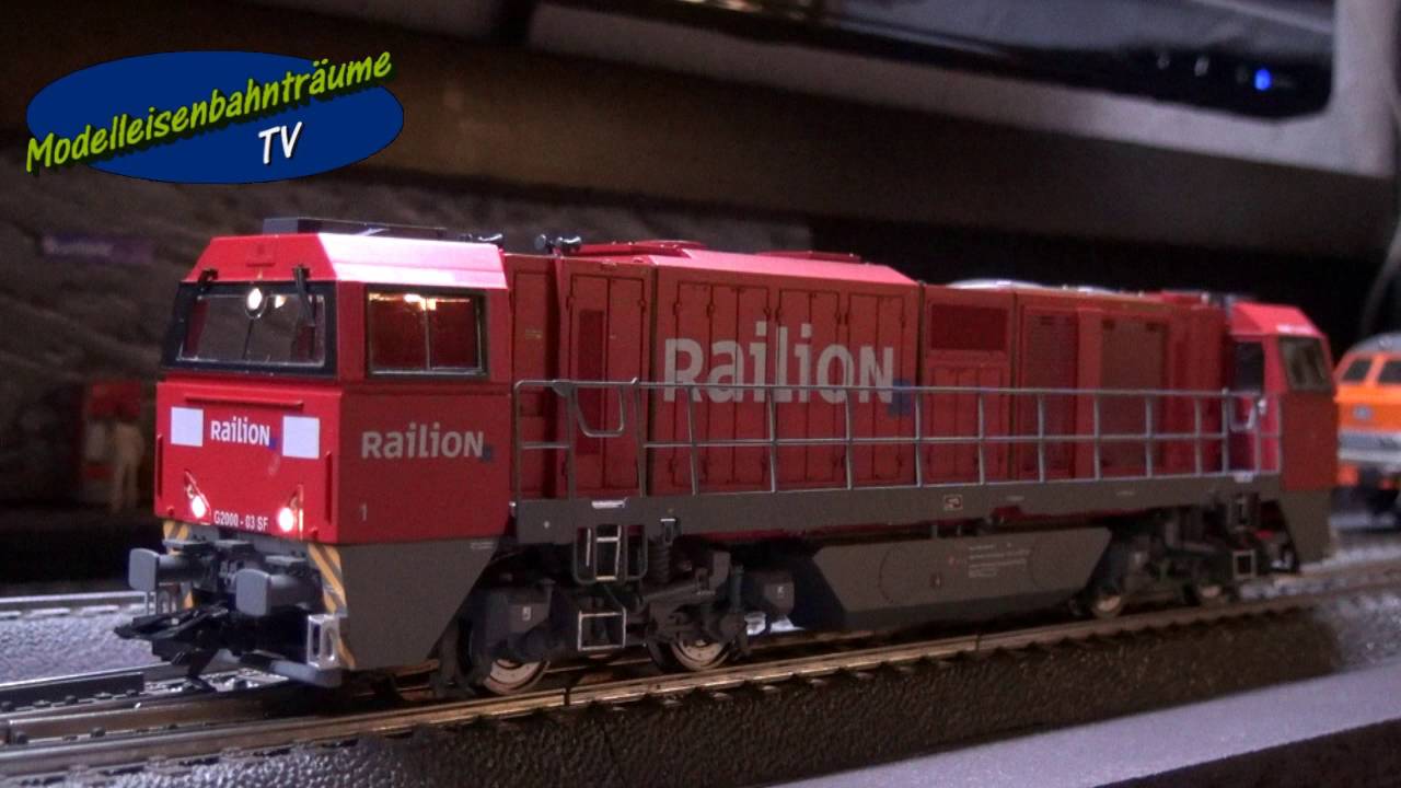 G2000-3 Railion Märklin 37200 Vorstellung... - YouTube