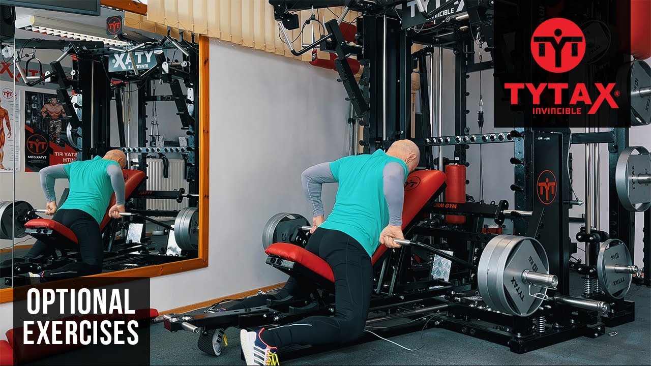 TYTAX® T1-X (Opt. TB) | Prone T-Bar Row - YouTube