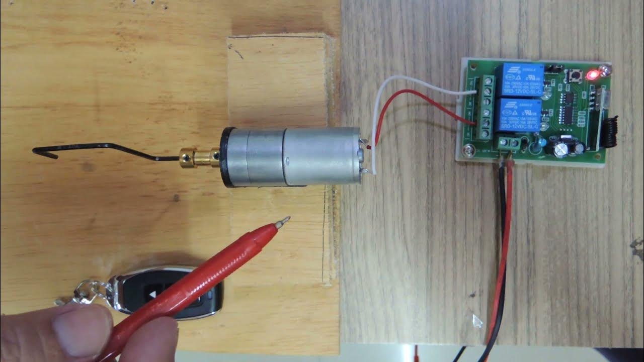 Module / modul Switch / Saklar Remote Control Motor Maju Mundur - YouTube