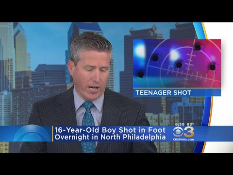 16-Year-Old Boy Shot In Foot Overnight In Philadelphia
