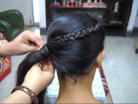 A French Tail Braid for School and College Girl's.
