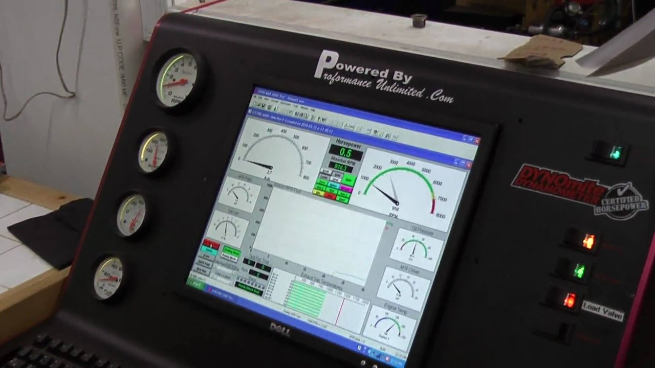 Ford 363 Small Block Stroker Dyno Run - YouTube