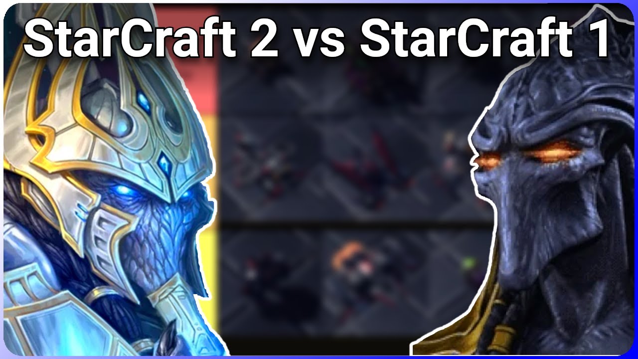How Strong Would StarCraft 2 Units Be In StarCraft 1? [Tier List] - YouTube