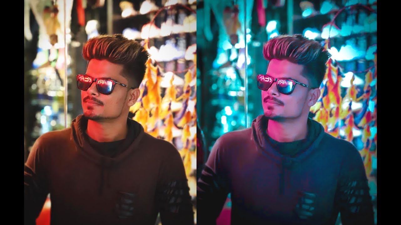 Pink & Blue Effect | Photoshop Color Editing Tutorial - YouTube