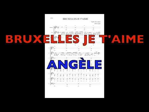Bruxelles je t'aime - Angèle - Choeur mixte à 4 voix SATB - YouTube