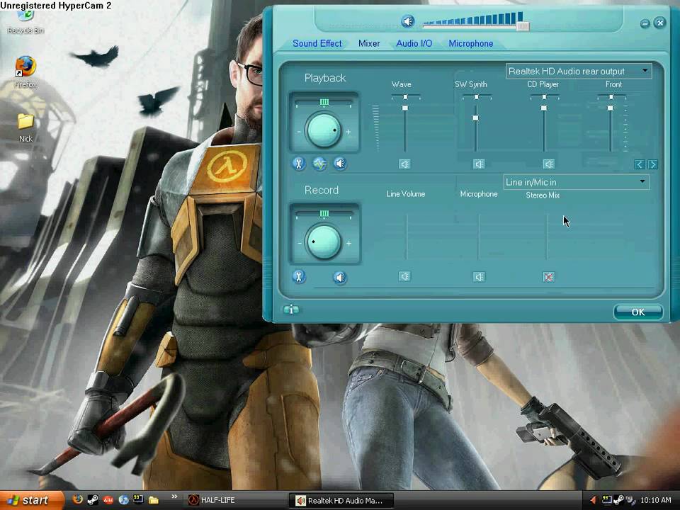 Record In-Game sound with Realtek and HyperCam or Fraps! (XP) - YouTube