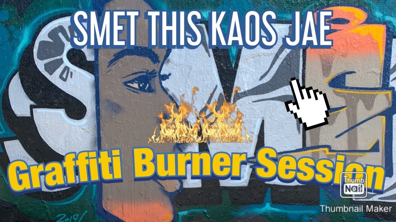 Graffiti Burner Session - Smet x Kaos x This x Jae - Letter Style - YouTube