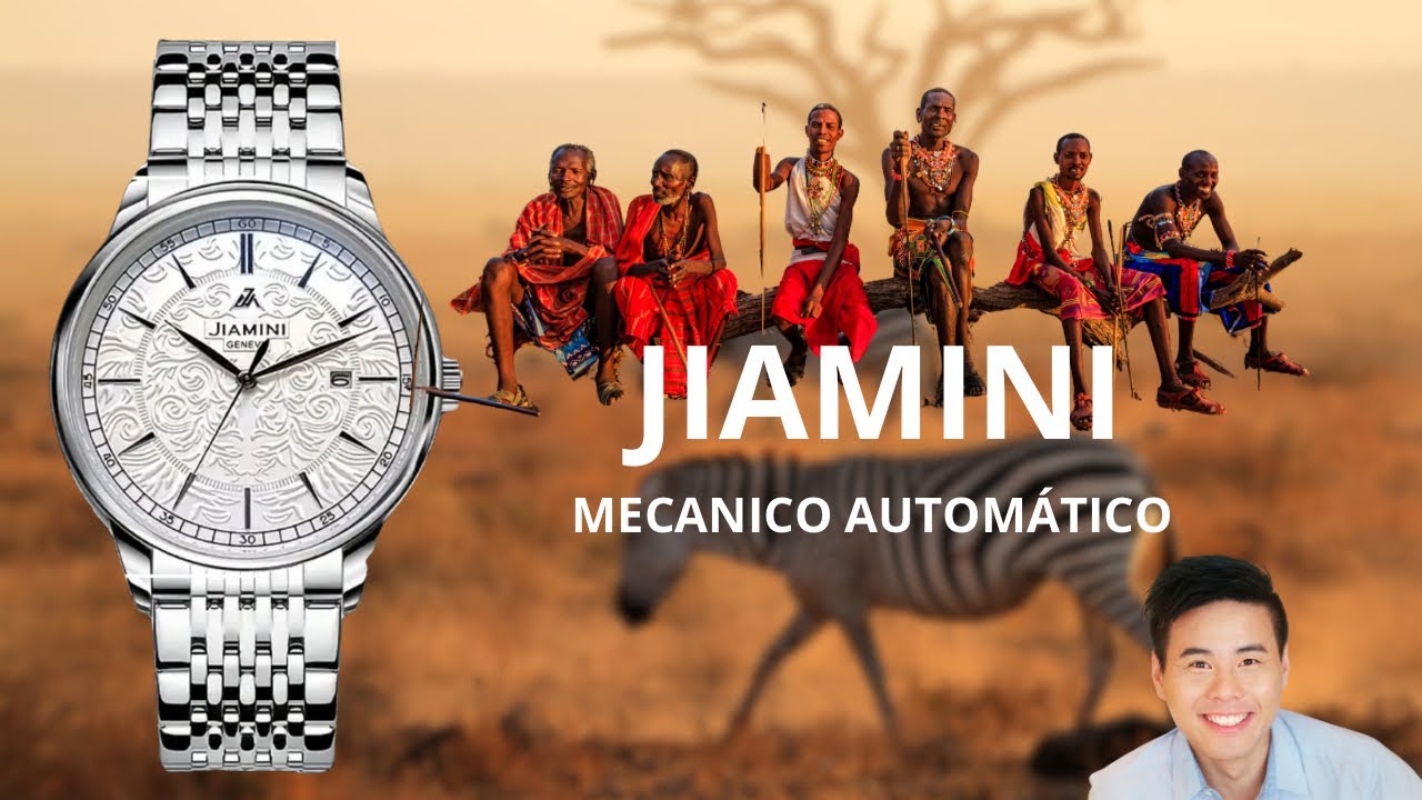 🗿JIAMINI - Reloj mecánico automático un reloj diseñado en KENIA ...