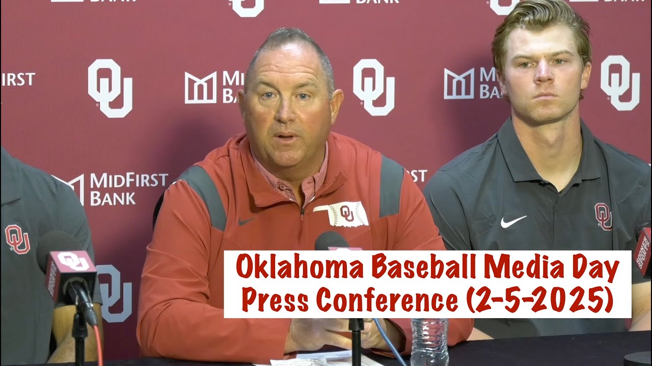 Oklahoma Baseball Press Conference (Media Day) - 2/5/2025 - YouTube
