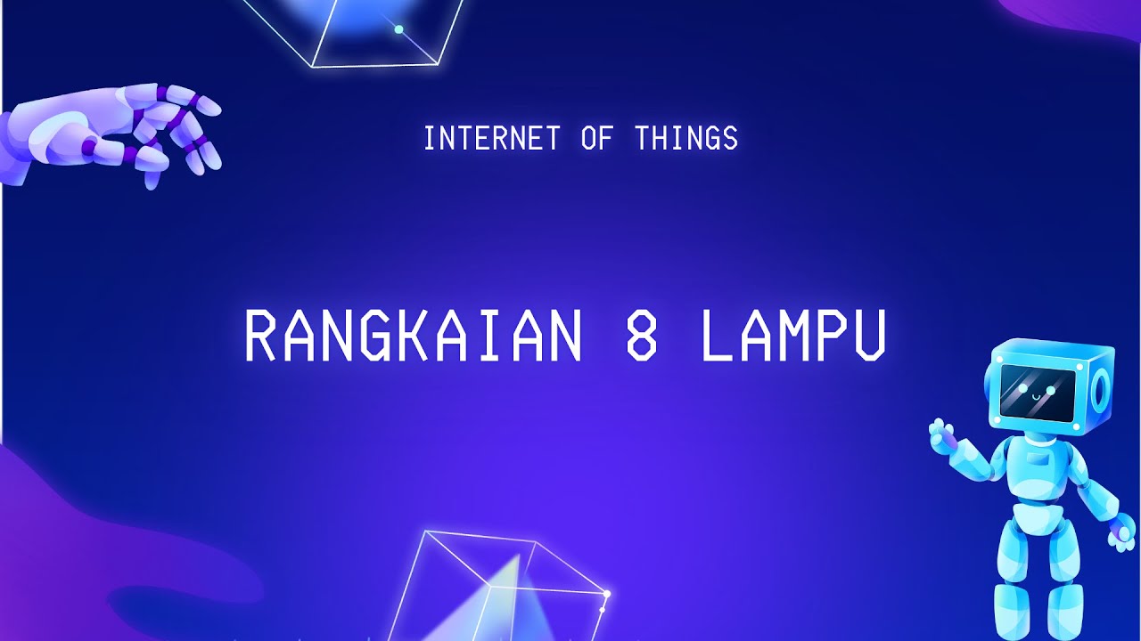 Dokumentasi Rangkaian Node Mcu Esp8266 And 8 Lampu Internet Of Things