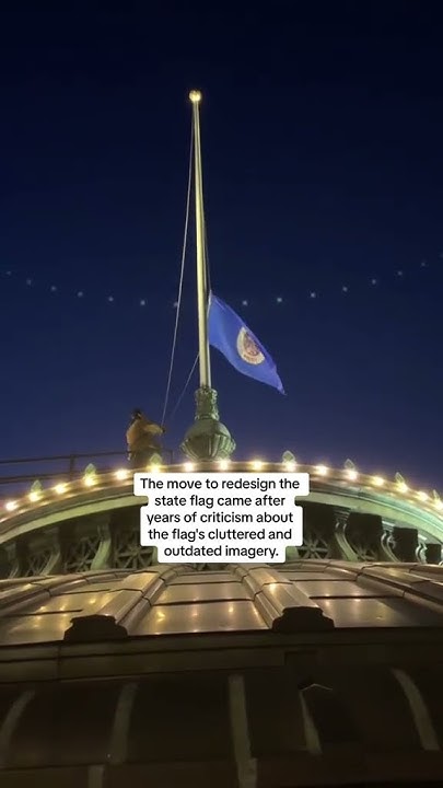 Minnesota debuts its new state flag - YouTube