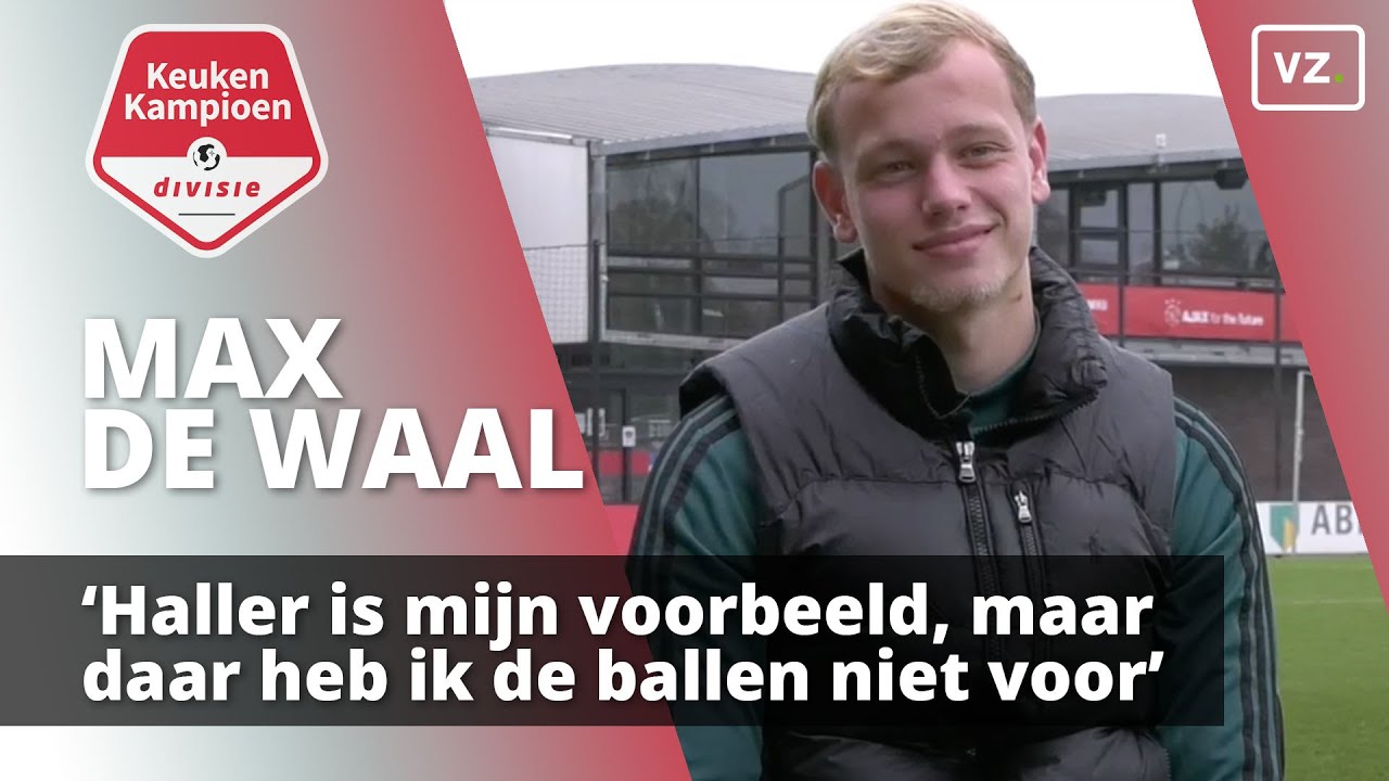 Ajax-talent Max de Waal: 'Ik heb daar de ballen niet voor' - YouTube