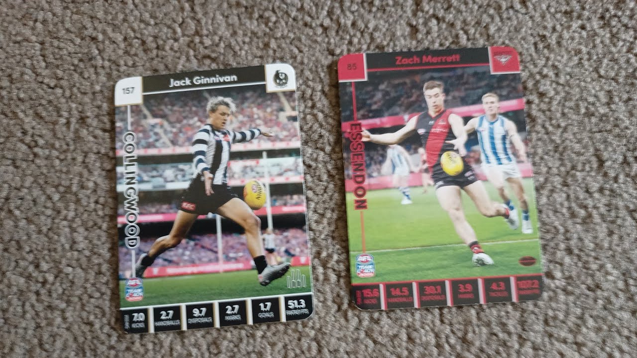 ANZAC Footy Card Battles.... Box Packs #6 - YouTube