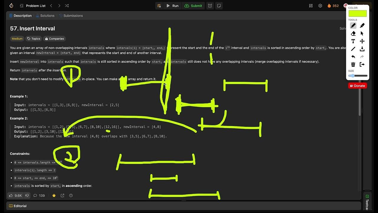 57 Insert Interval - YouTube