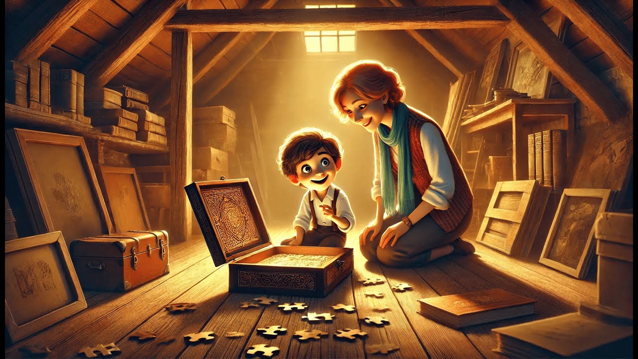 The Puzzle in the Attic - YouTube
