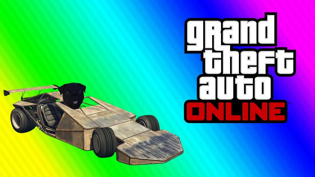GTA 5 Online funny moments - Ramp Buggy's n flying cars - YouTube