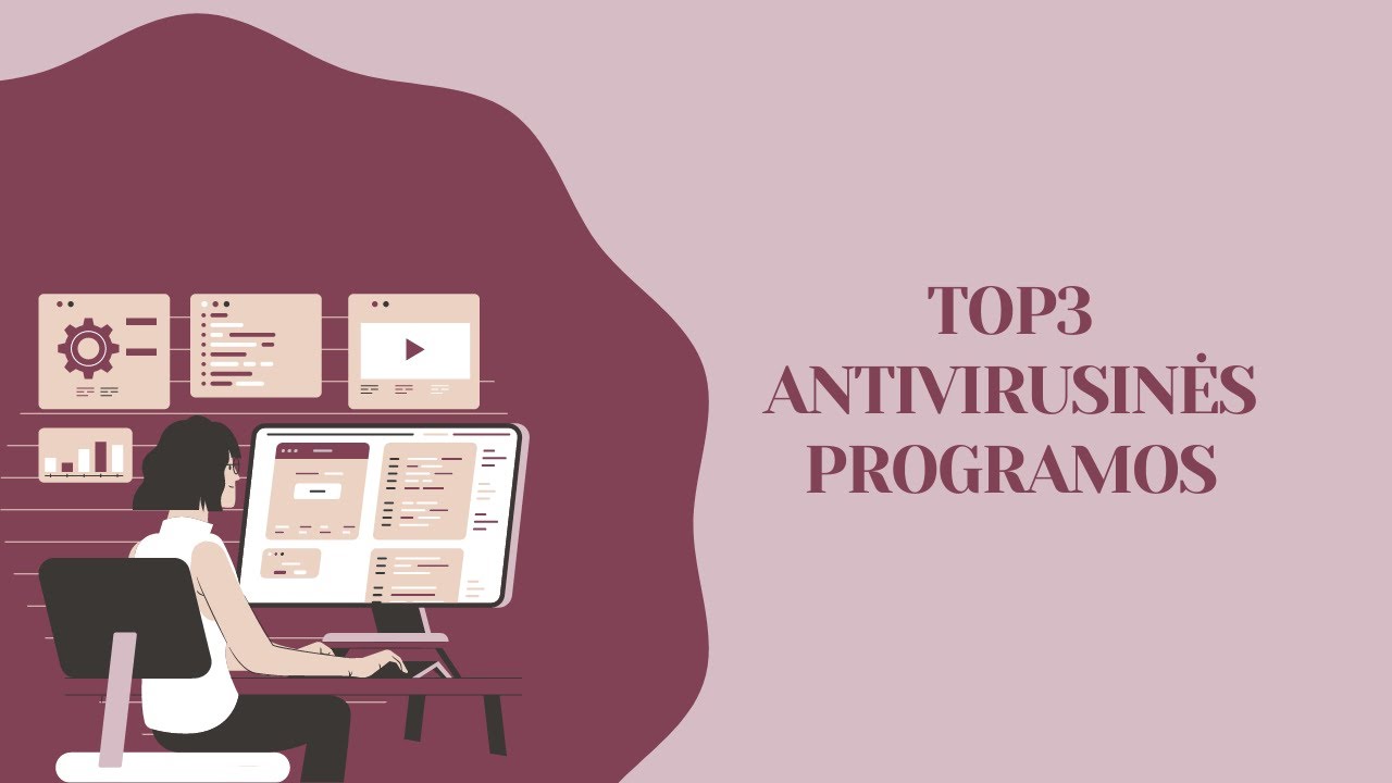 E. skautų TV I Top 3 nemokamos antivirusinės programos - YouTube