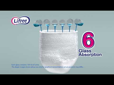 Lifree Extra Absorb Pants - Stay Worry-free & Confident!