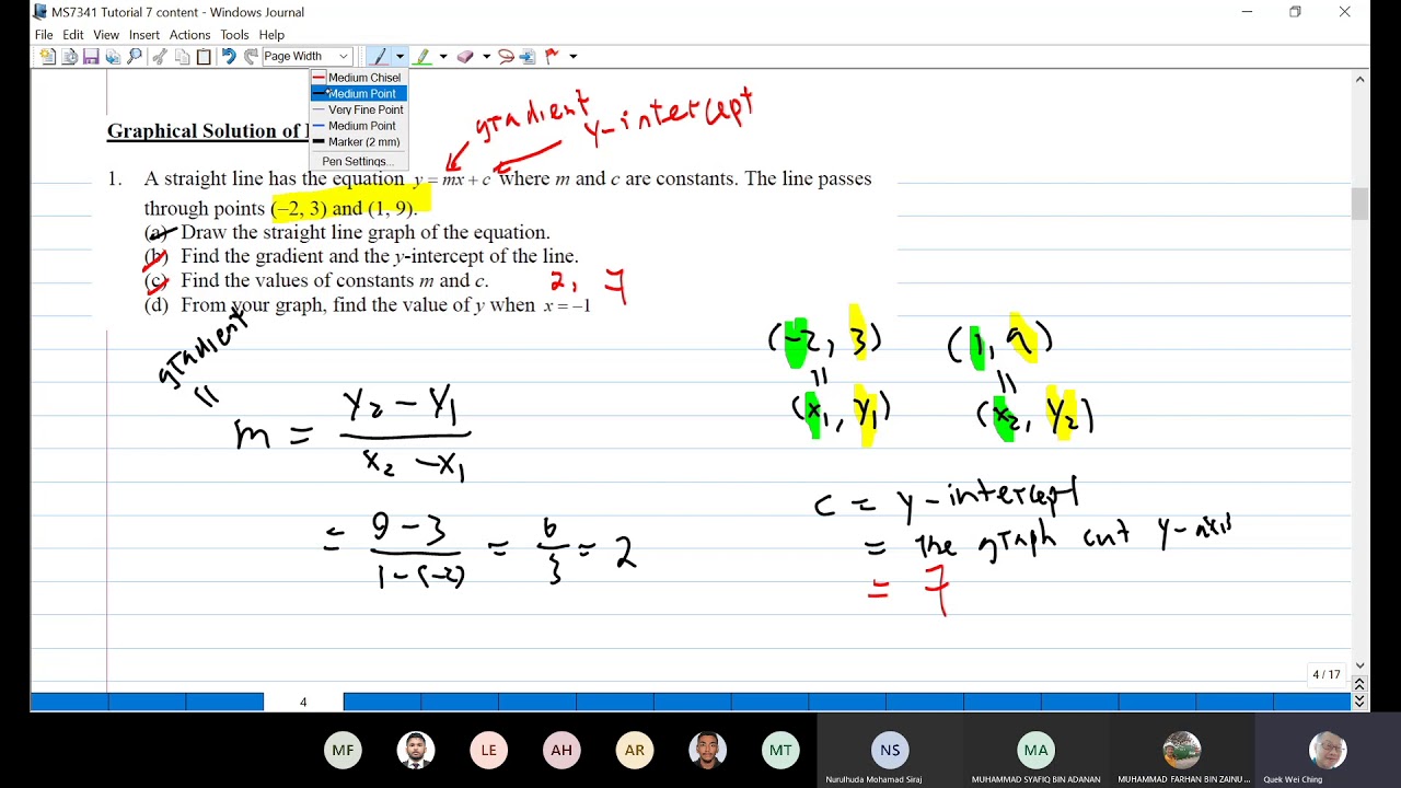 CoC3 Mathematics TUTORIAL ON GRAPHICAL METHODS - YouTube
