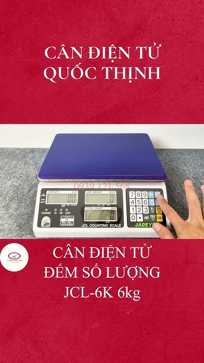 Cân điện tử đếm số lượng Jadever JCL 6kg #can #candientu #candientuquocthinh, #Jadever_JCL_6K ...