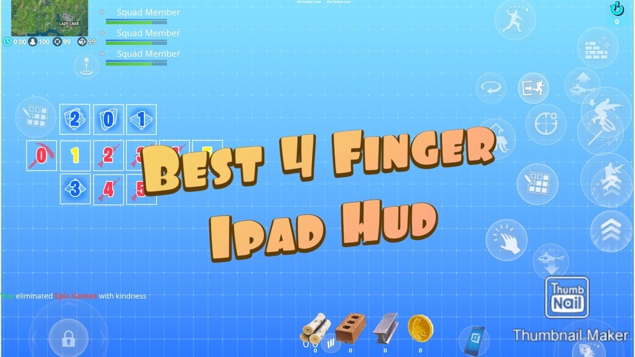 Showcasing 4 finger HUD IPad Pro 2018 version - YouTube