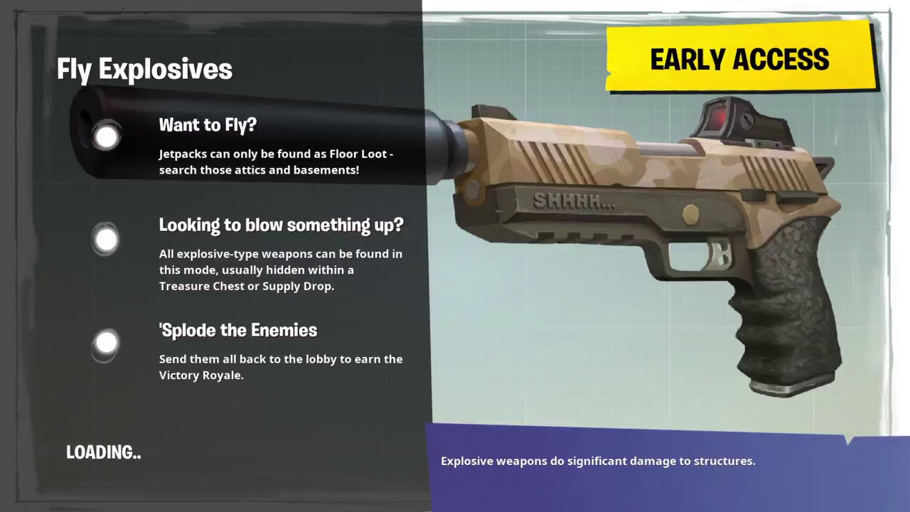 New Fly Explosive LTM *Fortnite PS4* - YouTube