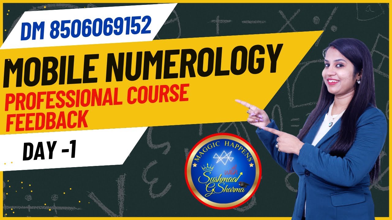 Mobile Numerology Professional Course Feedback || Live || Day 1 - YouTube