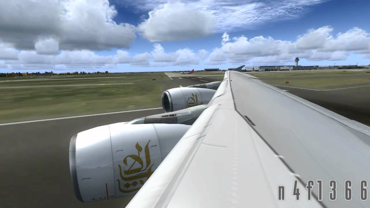 FSX PMDG BOEING 747-8F & AIRBUS A380-800 EMIRATES The Eternal Duel ...