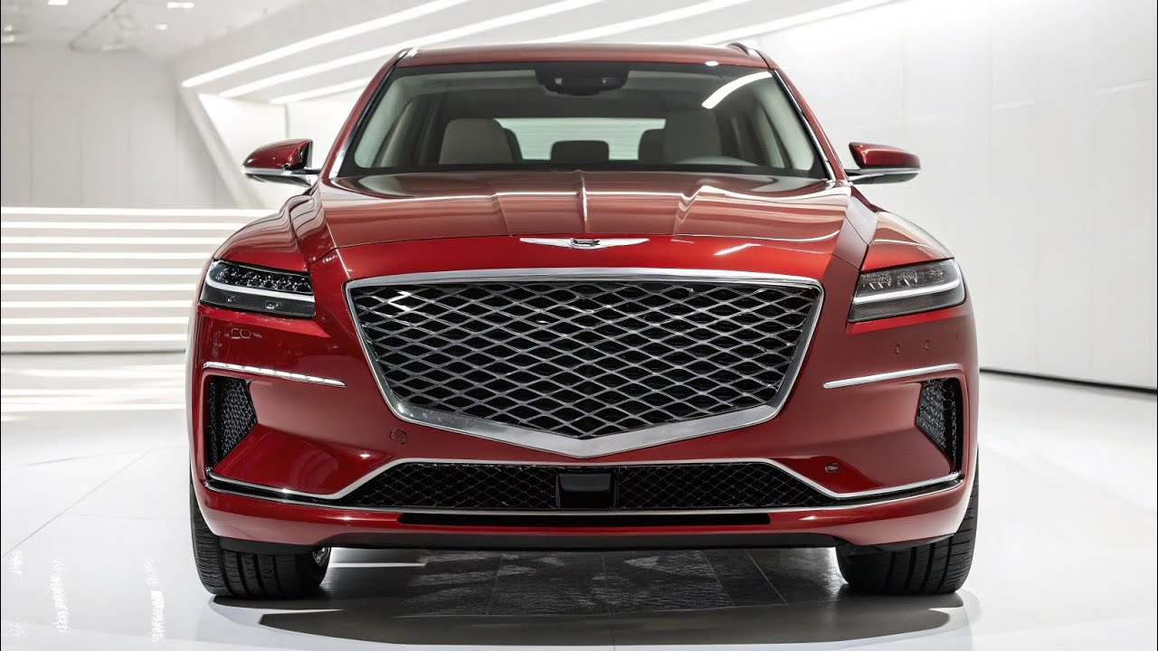 New 2026 Genesis GV80 Red Color Full ReviewGenesis GV80 2026 Luxury SUV ...
