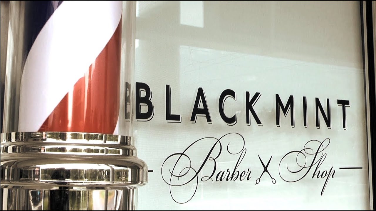 Black Mint Barber Shop.- - YouTube