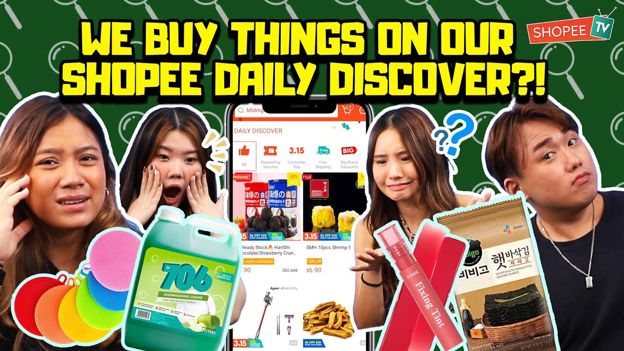 We Buy Things on our Shopee Daily Discover | ShopeeTV - YouTube