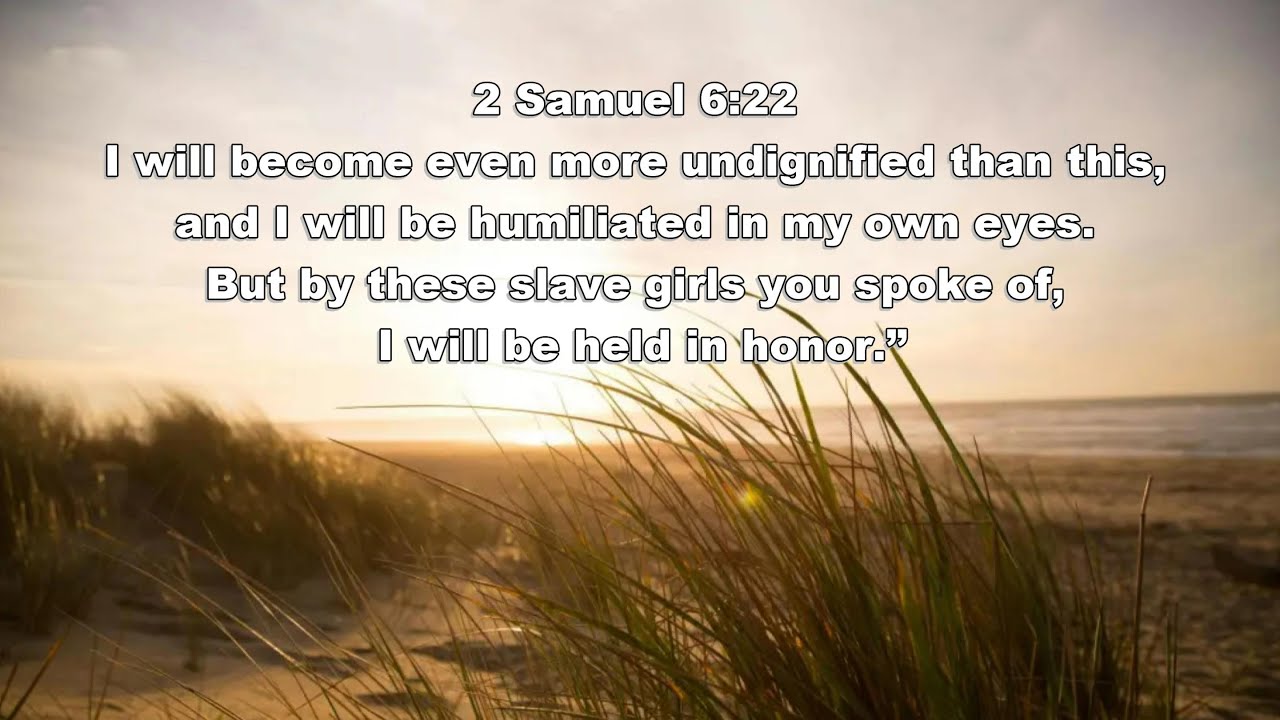 2 Samuel 6:22 The Voice of the Lord! - YouTube