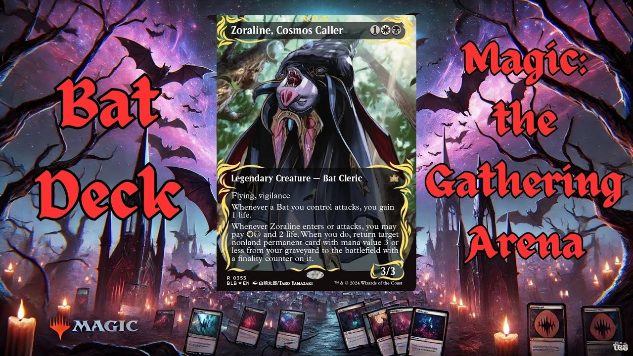 Bat Deck Conquers all | Turn 4 Win | Magic: the Gathering Arena - YouTube
