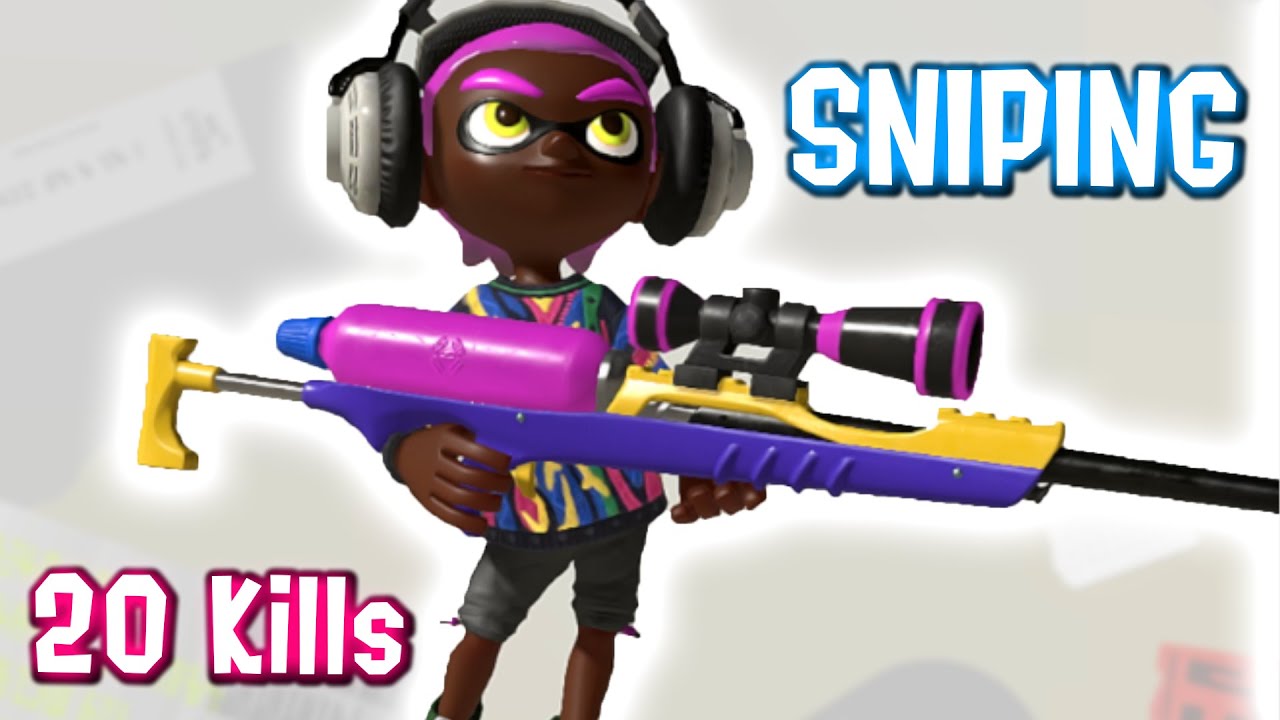 HOW A PRO SPLATOON 3 PLAYER MAKES SNIPING LOOK EASY - YouTube