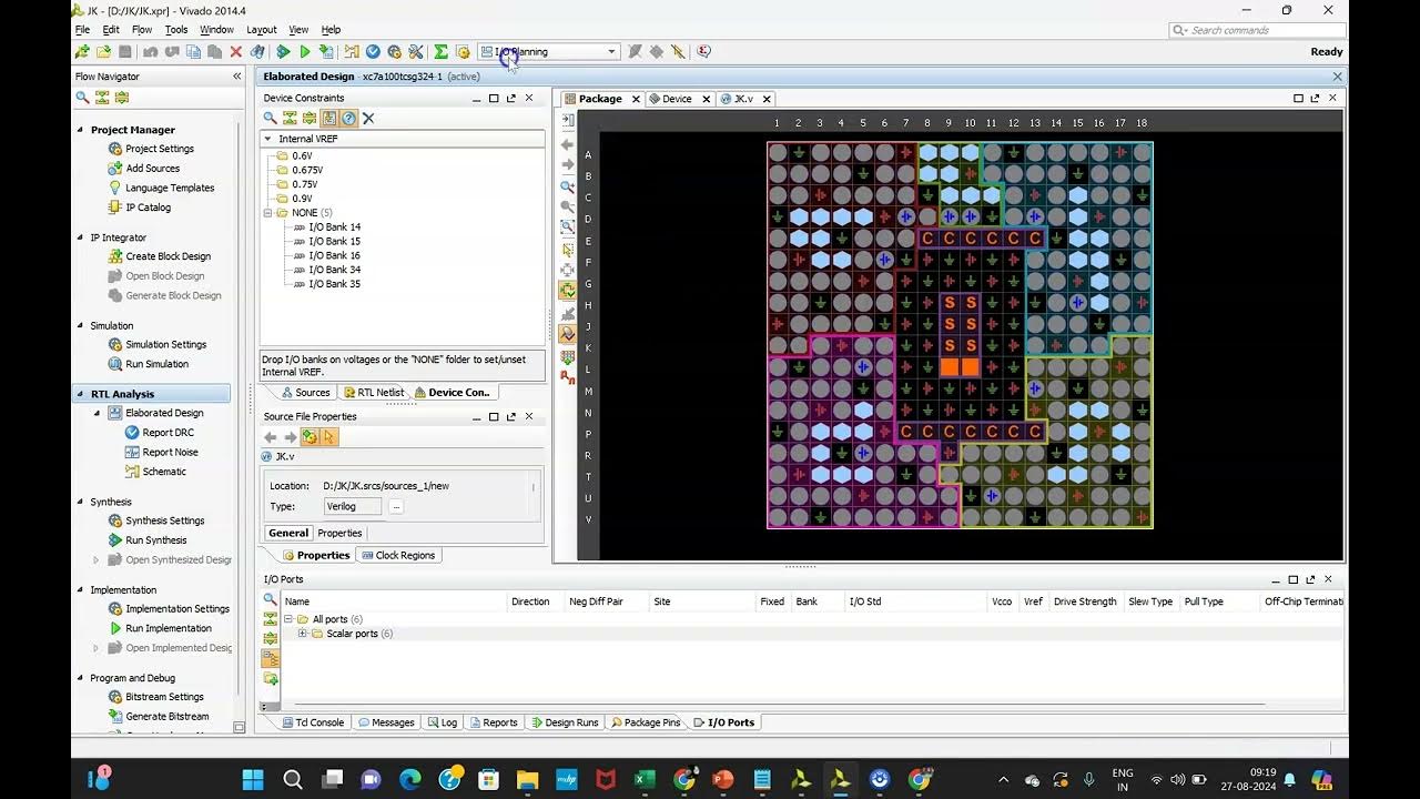 Part3_Step-by-Step Guide: Simulating a J-K Flip flop in Verilog Using Xilinx Vivado - YouTube