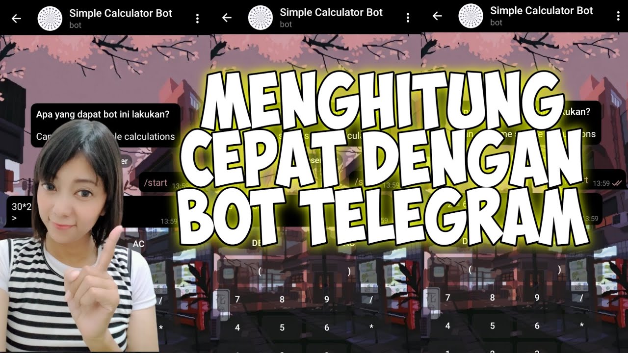 Menghitung Cepat Dengan Bot Telegram || Simple Calculator Bot - YouTube