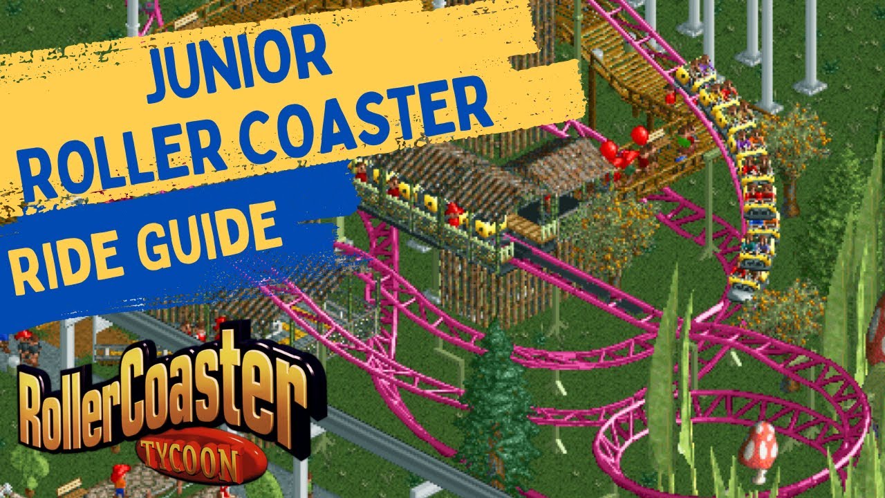 Junior Roller Coaster | Rollercoaster Tycoon Classic Ride Guide - YouTube