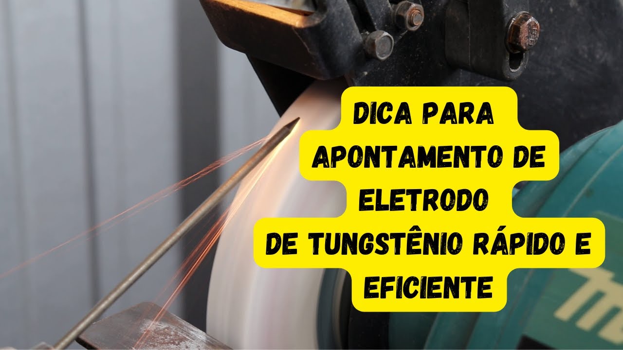SOLDA TIG - Dicas para apontamento de eletrodos de tungstênio rápido e ...